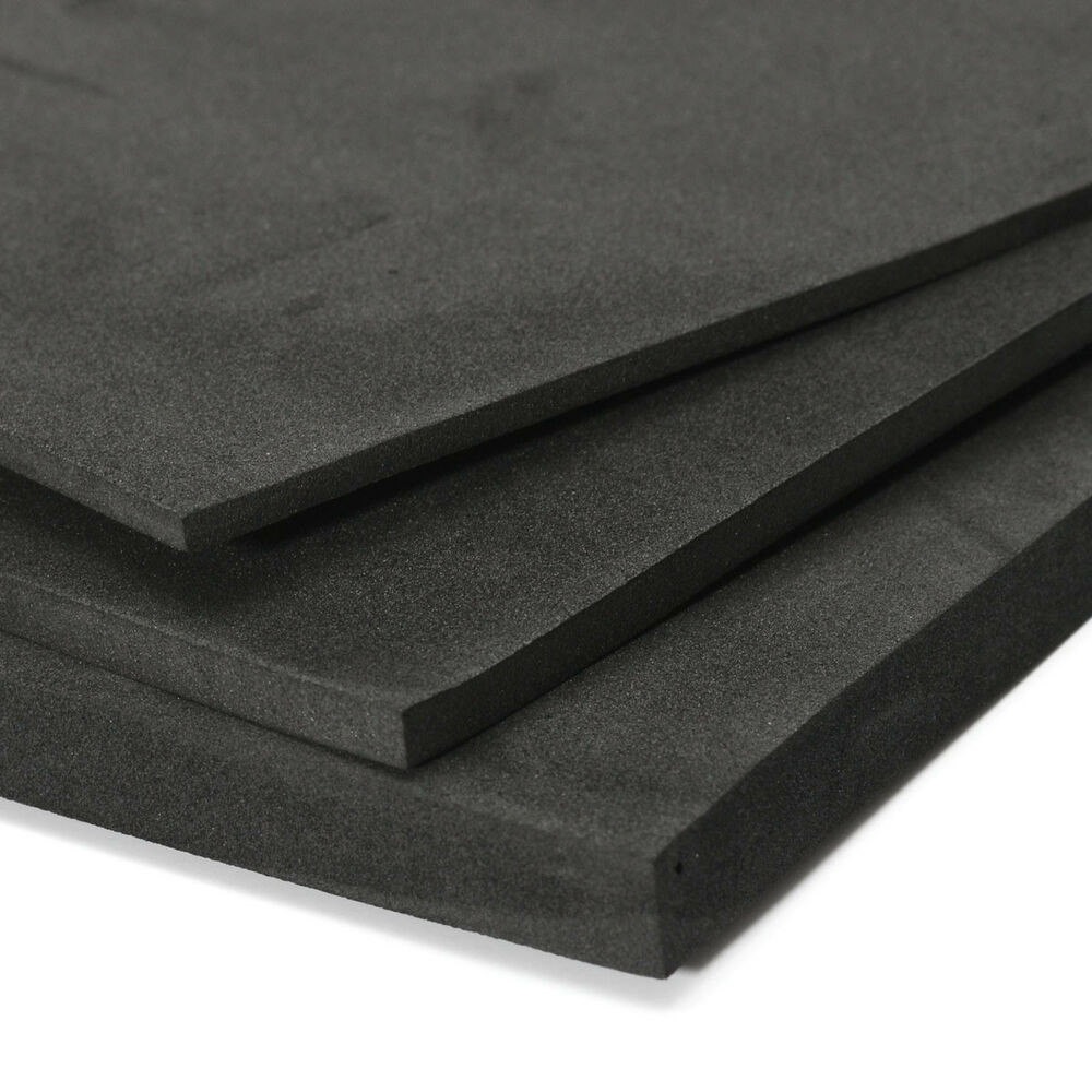 Anti strati statici della schiuma di EVA ESD del nero antiurto 100Kg/M3